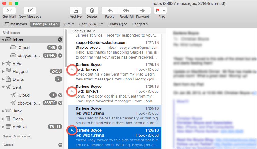 Click a button in Mail to see your reply • One-Minute Macman